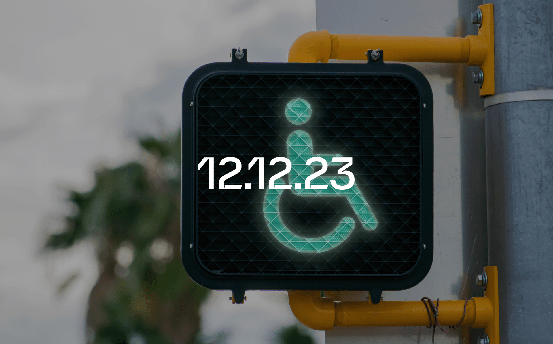 Wheelchair Crossing Signs - Backslash